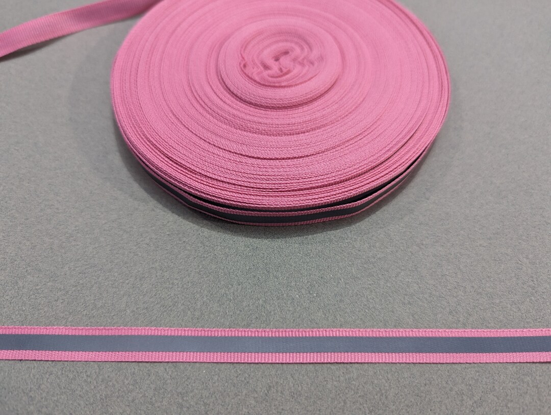 3 Yards of 3/8 Inch Wide Ribbon | Reflective Ribbon | Narrow Safety ...