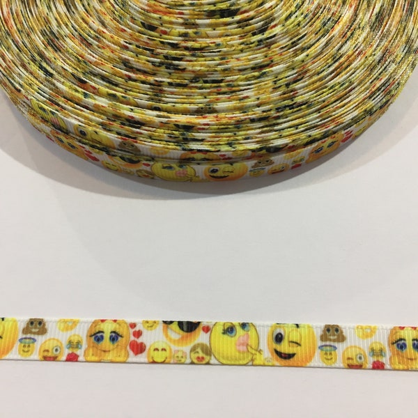 Smiley Face Ribbon - Etsy