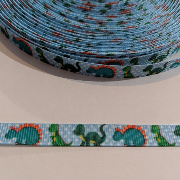 Dinosaur Ribbon - Etsy