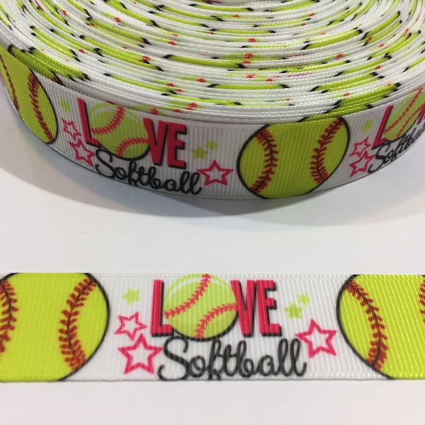 Softball Ribbon - Etsy