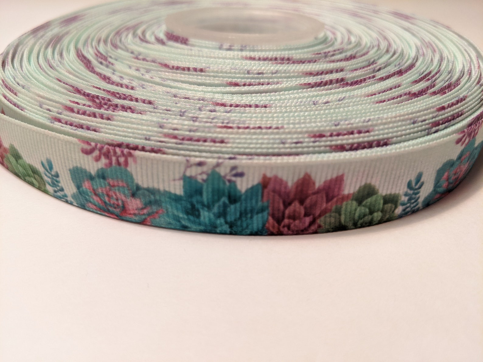 3 Yards of 5/8 Ribbon Colorful Succulents or Cactus - Etsy