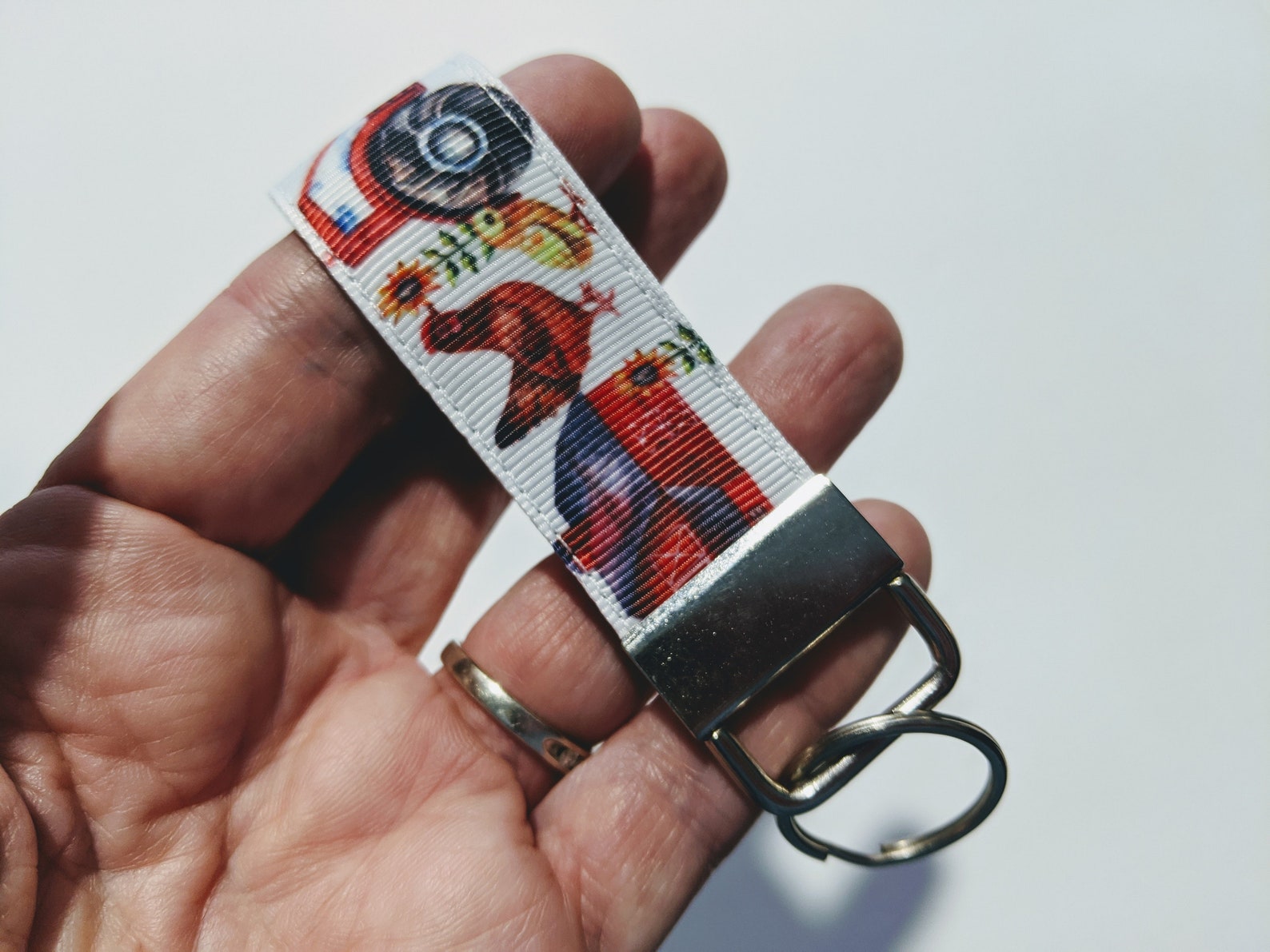 Keychain Farm Animals Cow and Pig With Red Barn and Tractor - Etsy