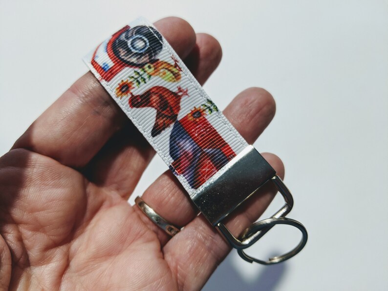 Keychain Farm Animals Cow and Pig With Red Barn and Tractor - Etsy