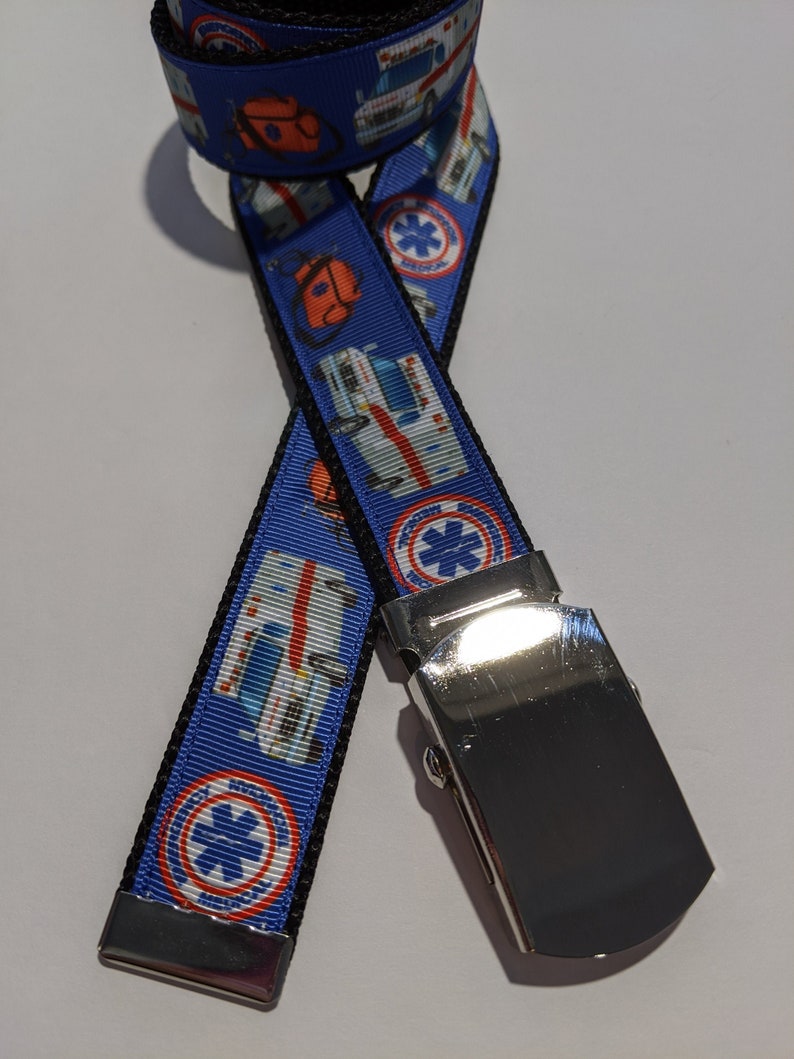 Ambulance EMT Paramedic Handmade Belt in All Sizes With a | Etsy