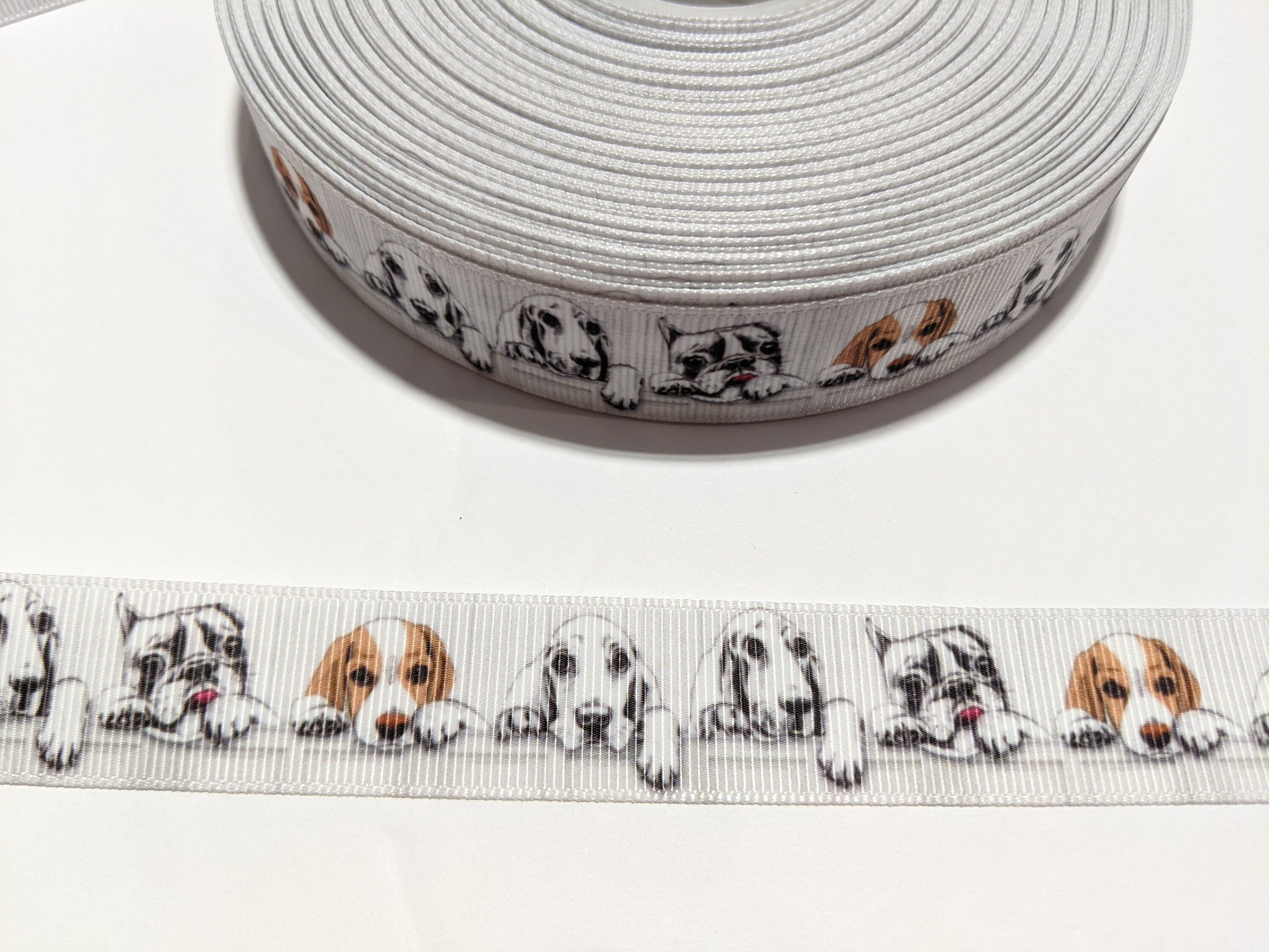 Jewelry & Beauty Craft Supplies & Tools by the yard Printed cute dog ...