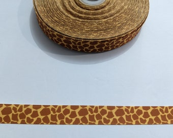 Giraffe Print Ribbon - Etsy