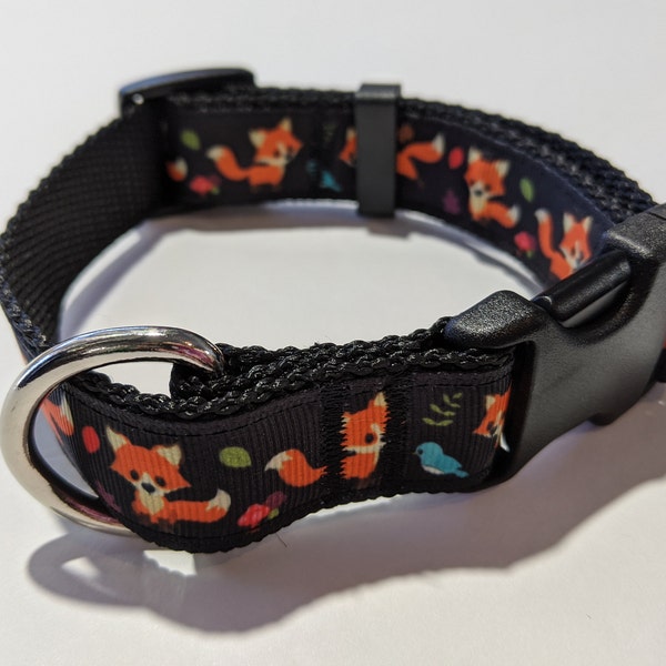Black Fox Collar - Etsy