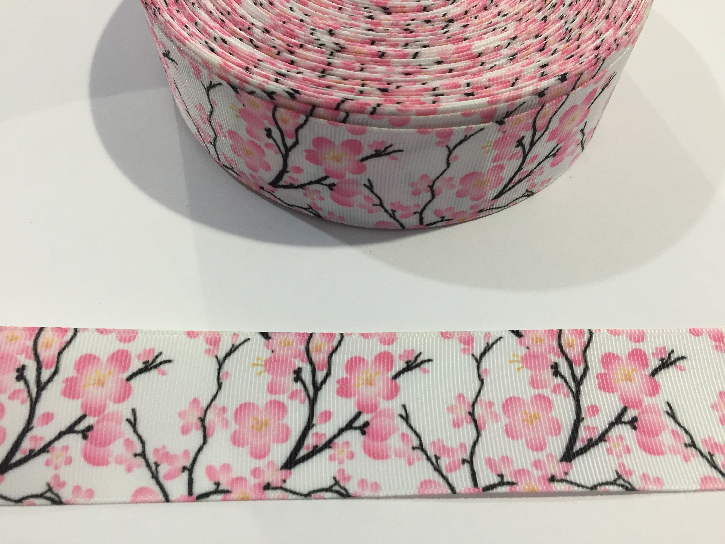 2 Yards of 1.5 Ribbon Cherry Blossom 10157 | Etsy