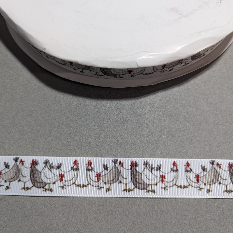 Chicken Ribbon 7/8 - Etsy