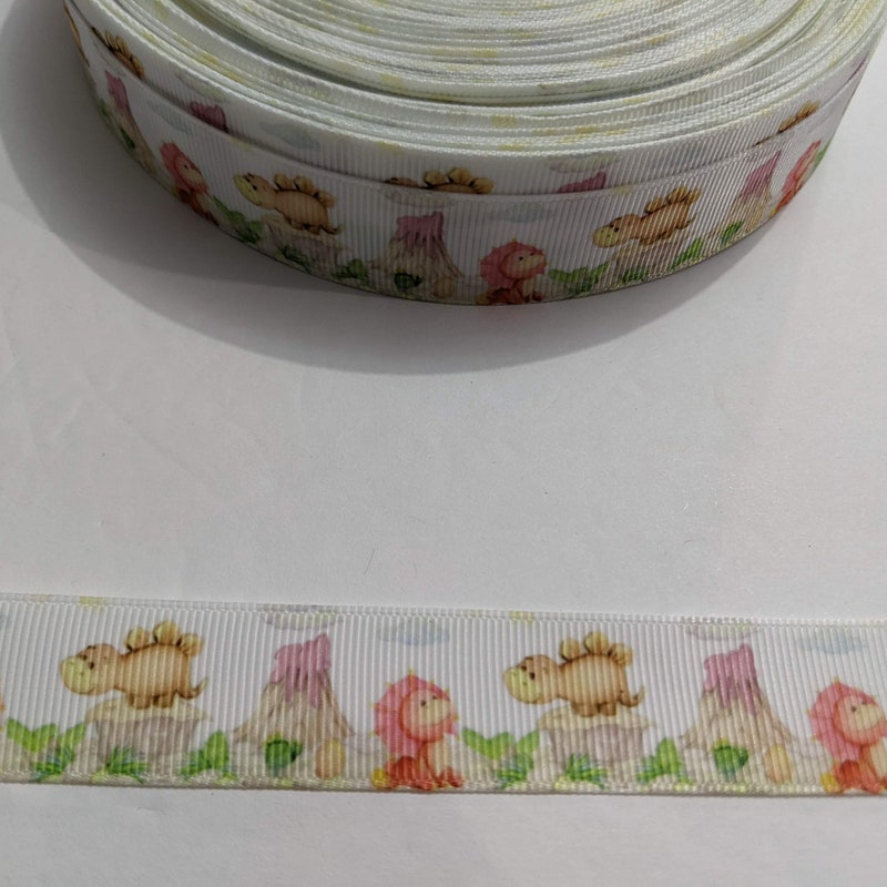 Dinosaur Ribbon - Etsy