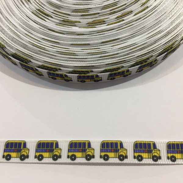 School Bus Ribbon - Etsy