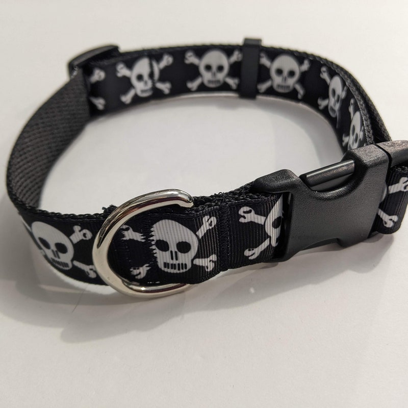 Skull Dog Collar - Etsy