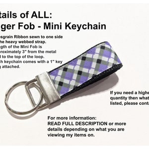 Keychain K9 Police Dog Flag With Blue Stripe Handmade Mini Keychain ...