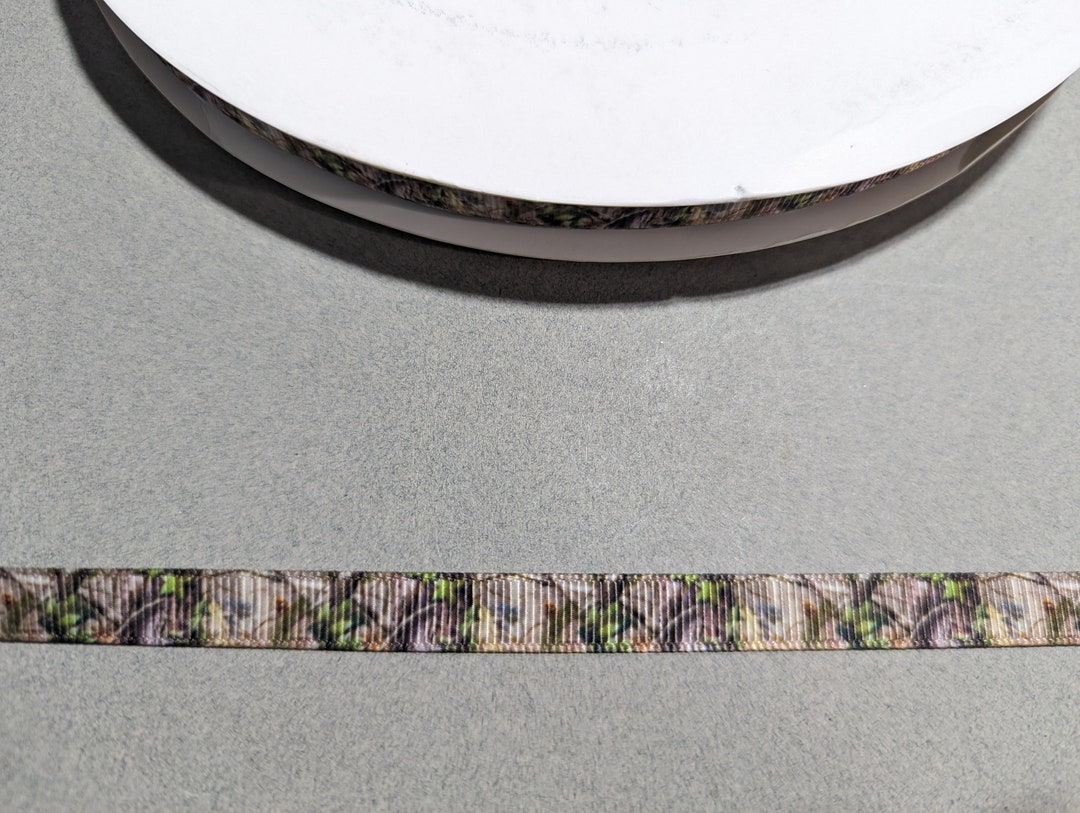 3 Yards of 3/8 Inch Wide Ribbon Camouflage Ribbon Hunting Ribbon Cute ...