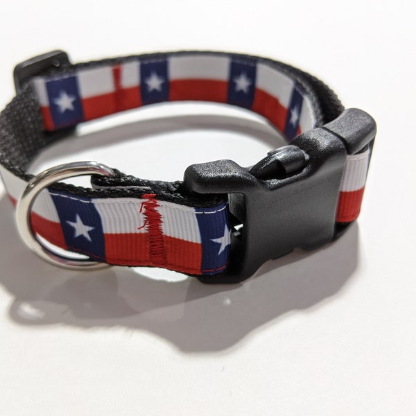 Texas Flag Dog Collar - Etsy