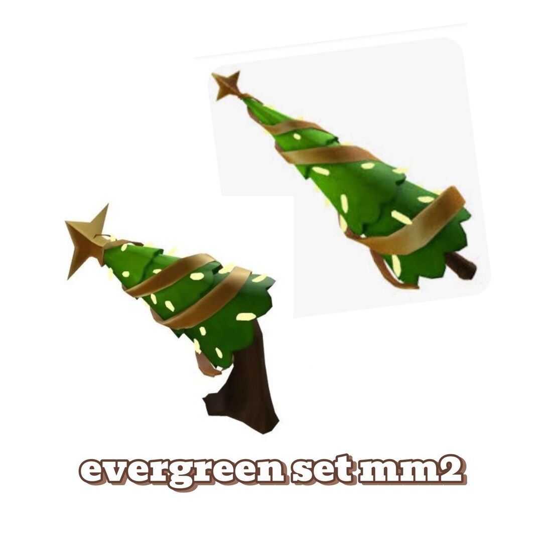 Evergreen Set Mm2 Murder Mystery 2 - Etsy
