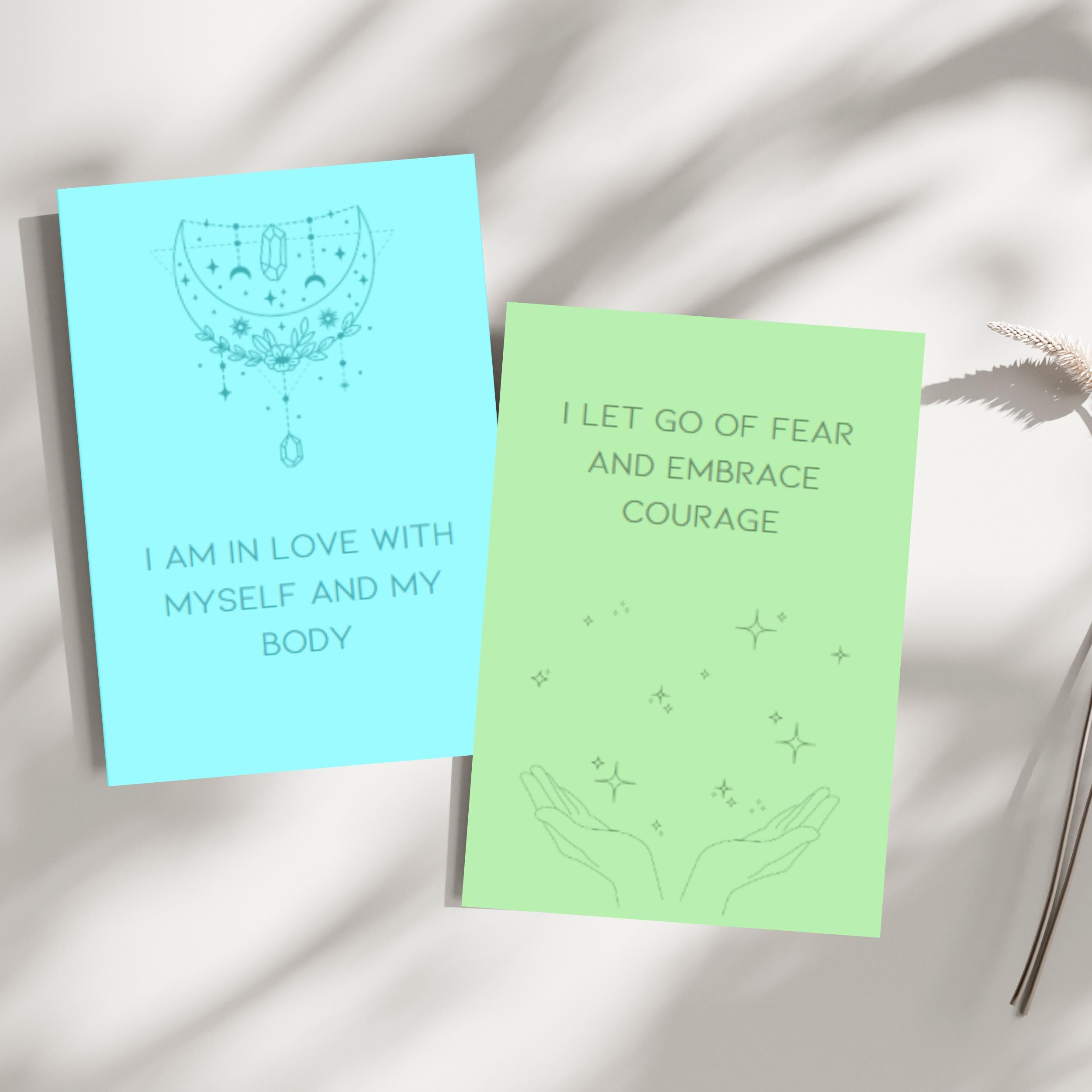 32 Printable Rainbow Affirmation Cards | Positive Affirmation Flash ...