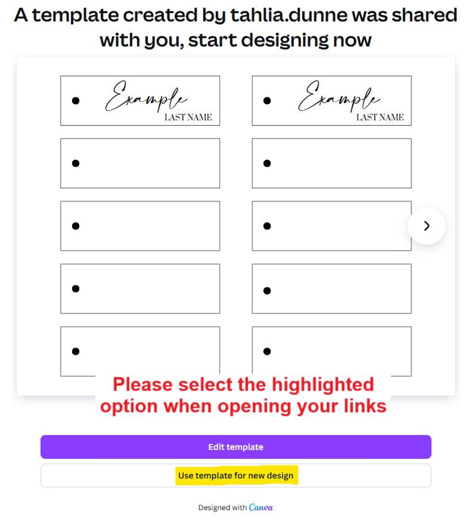 Name Cards Wedding Template| Place Cards, Table Seating, Place Names ...