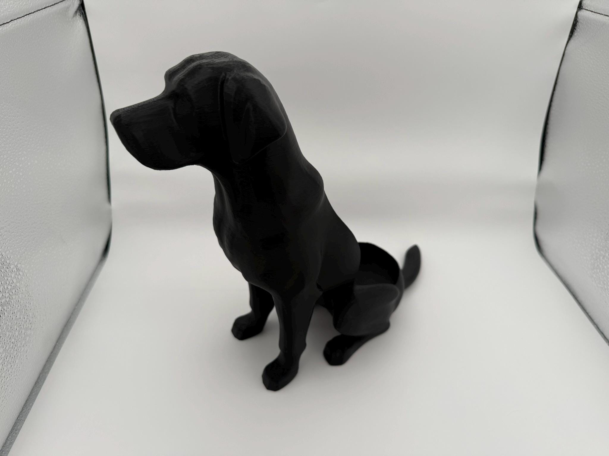 Black Lab Wine & Scotch Bottle Holder - Etsy