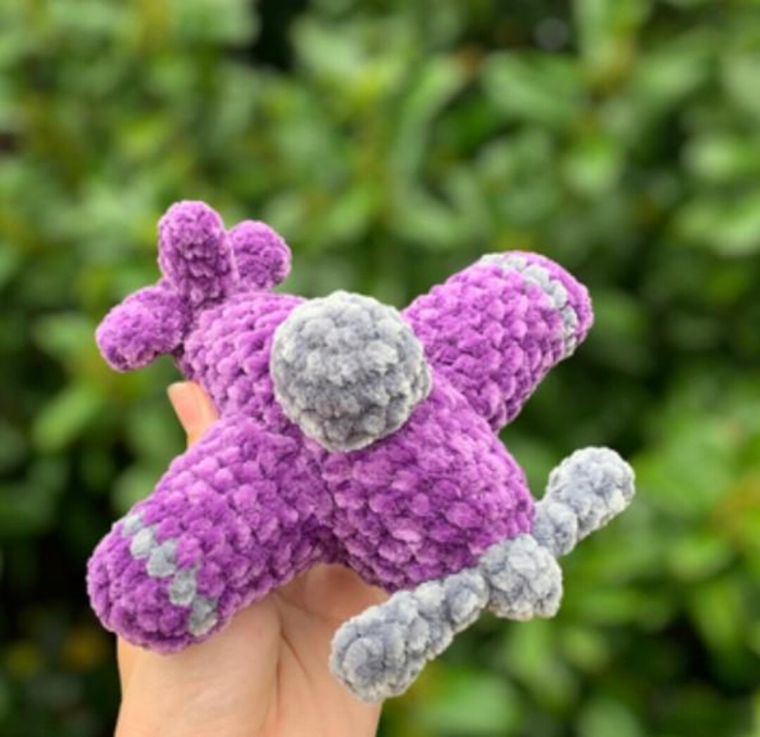 Crochet Pattern | Amigurumi Toy Plane | Crochet Airplane Pattern | DIY ...