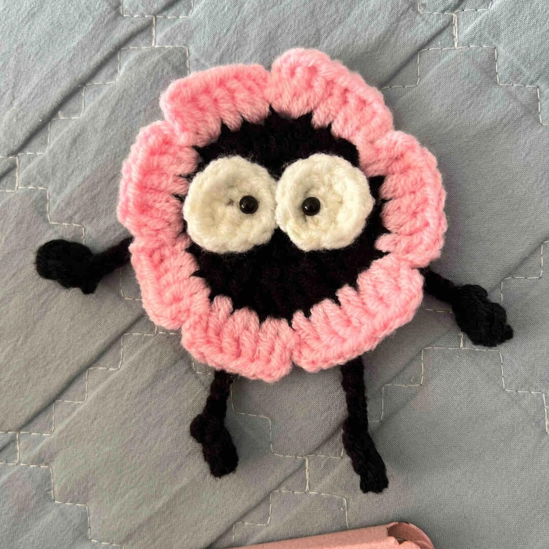 Soot Flower Crochet Chart Amigurumi Pattern Diagram PDF Digital File - Etsy