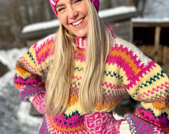 Vorin Sweater - English Knitting Pattern - Etsy Canada