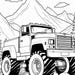 120 Monster Truck Coloring Pages: Rev up Creativity With Epic Designs ...