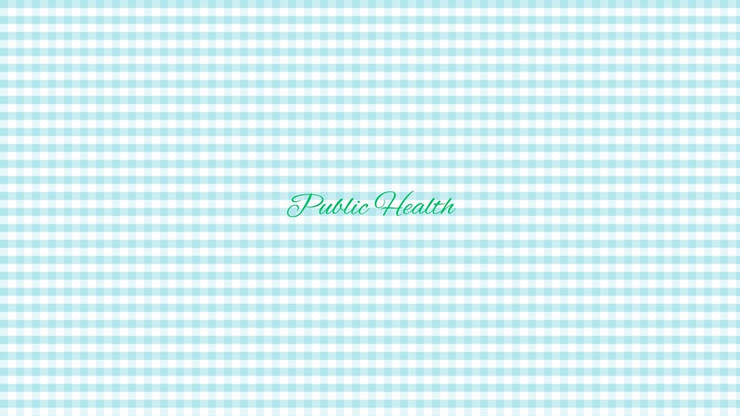 Public Health Gingham Desktop Wallpaper | for Public Health Students ...