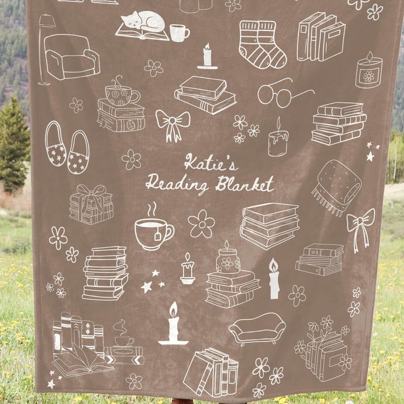 Reading Blanket - Etsy