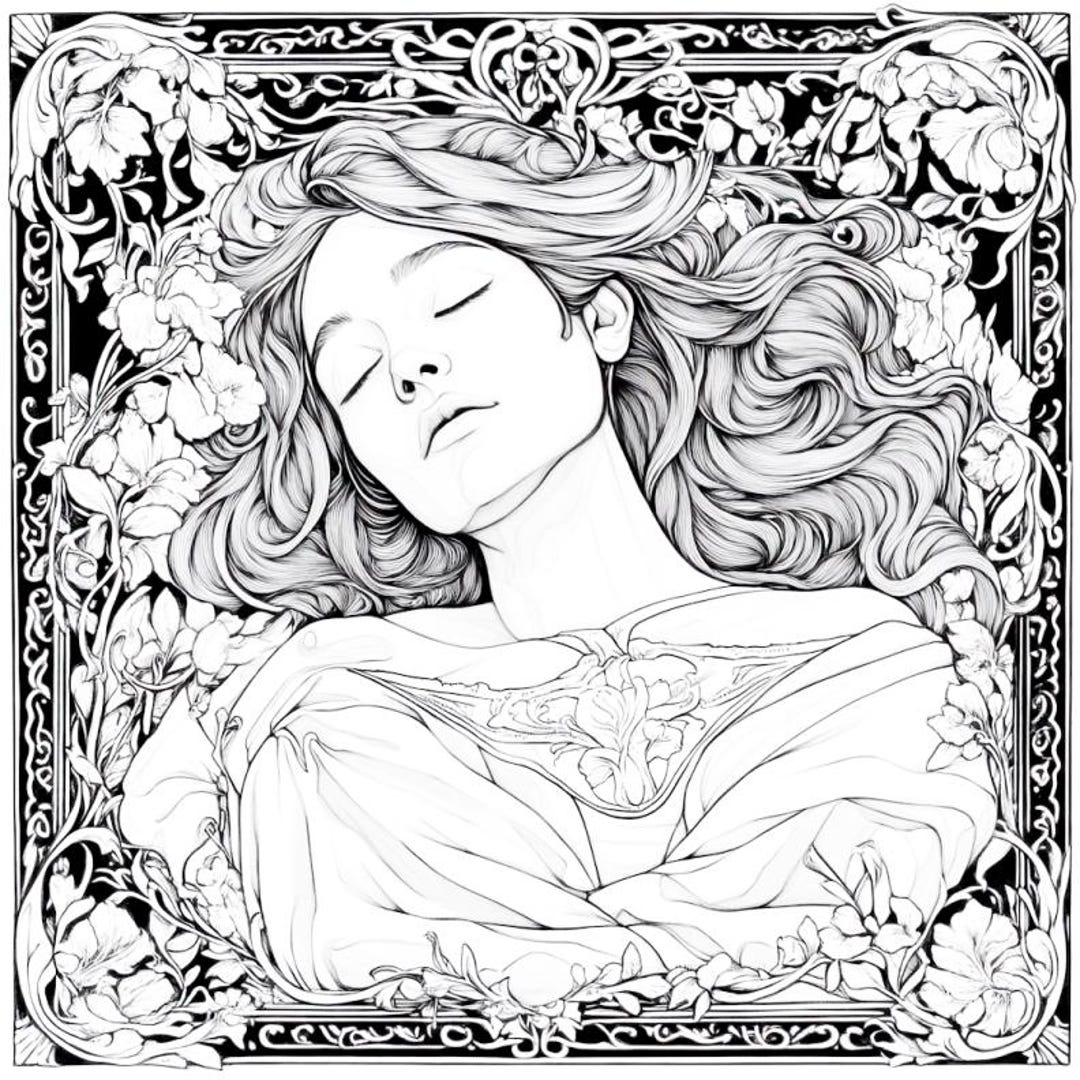 Sleeping Beauty Coloring Pages - 4 Beautiful Designs for Kids, Princess ...
