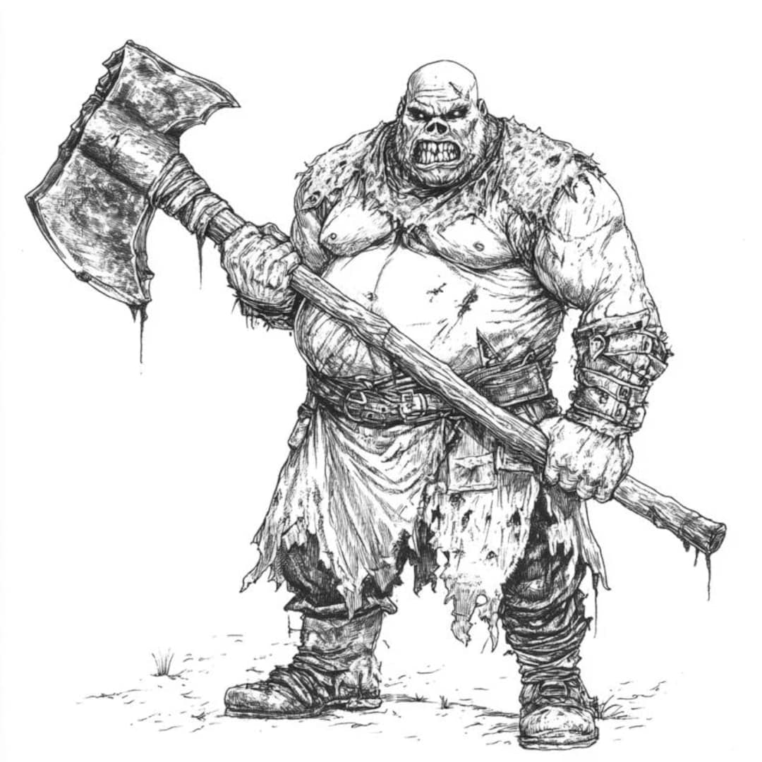 Undead Headsman Coloring Pages - 7 Pack for Adults, Intricate Designs ...