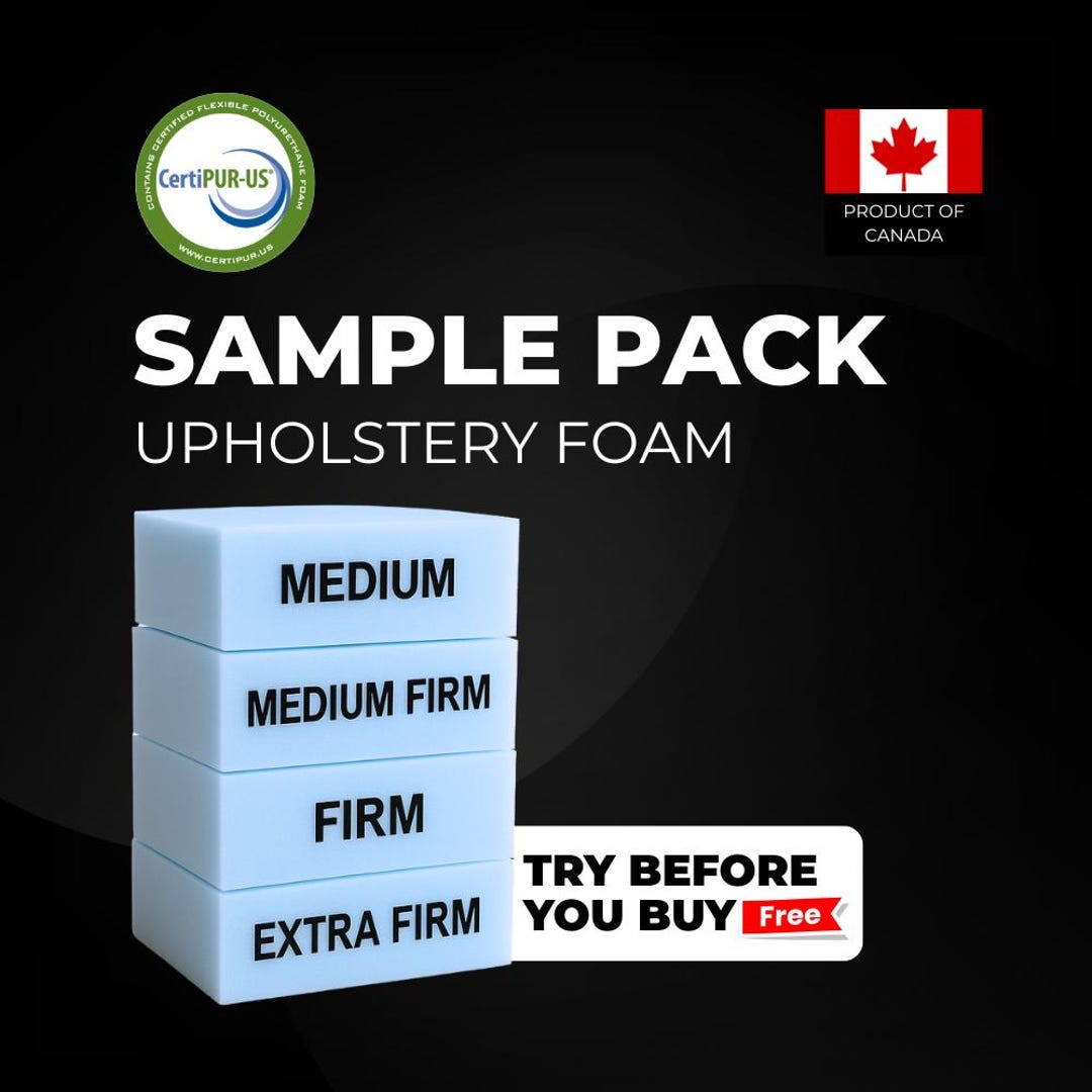 Foam Sample Kits, Upholstery Foam, Cushion Foam Inserts, Seat Cushion ...