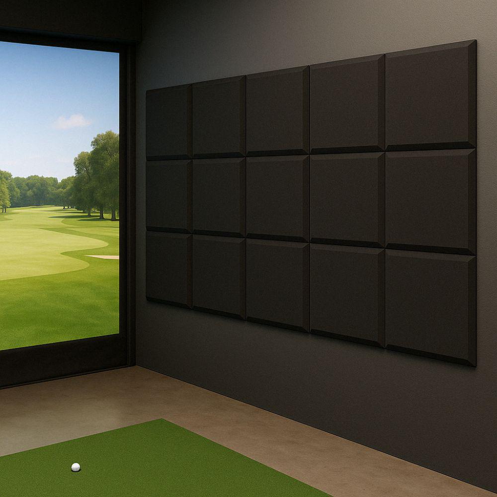 Golf Simulator Foam Panels, Golf Wall Padding, Impact Absorbing Golf ...
