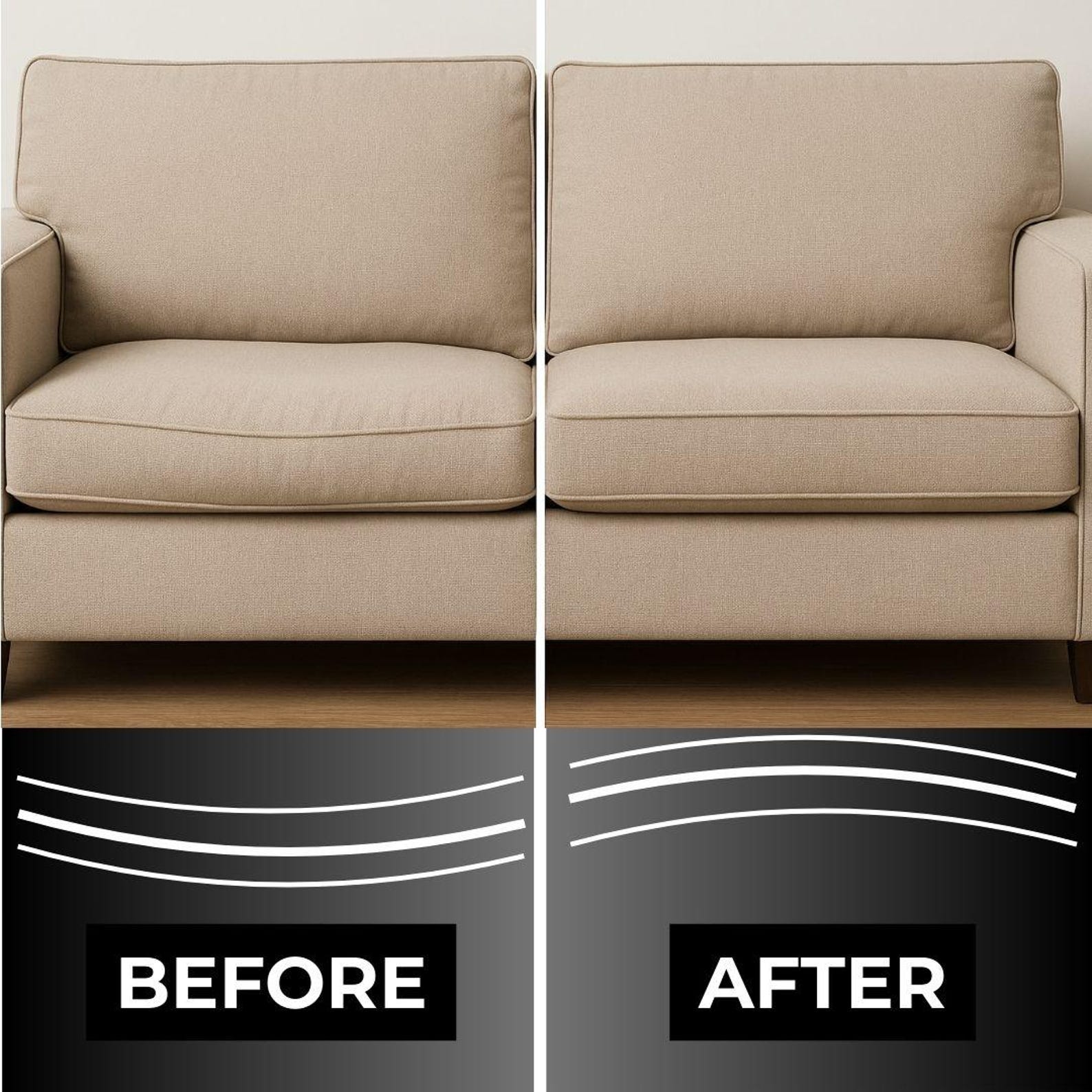 Anti Sagging Cushion Support Pad (no Cover), Firm Foam for Couch Seat ...
