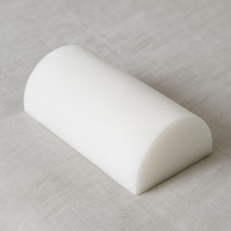 Half Moon Bolster Foam Insert (no Cover), Semi Round Bolster, Half ...