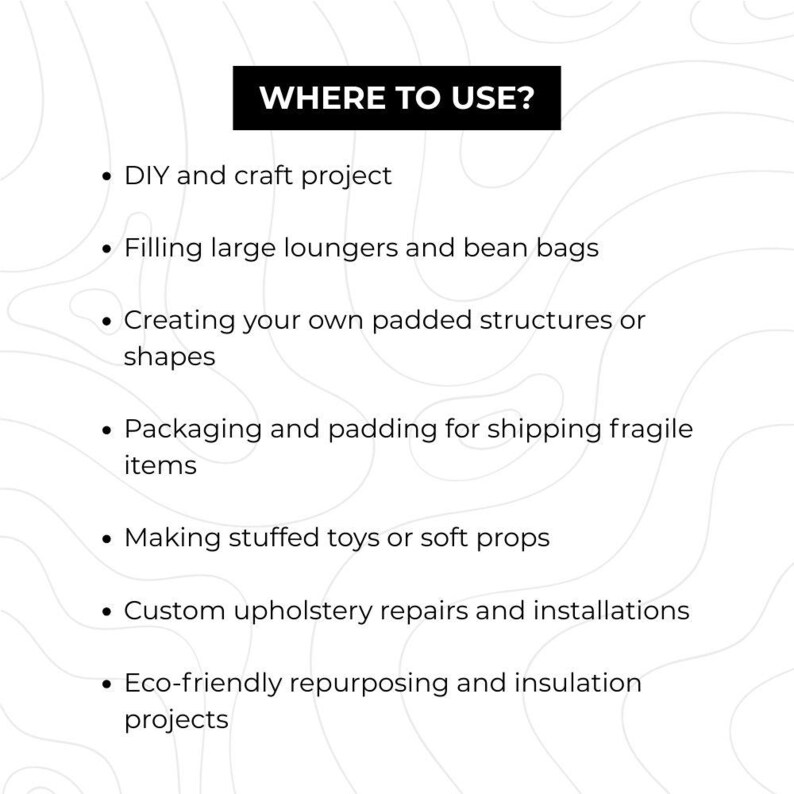 High Quality Foam Leftovers, DIY Foam Pieces, Large Foam Fill, Craft ...