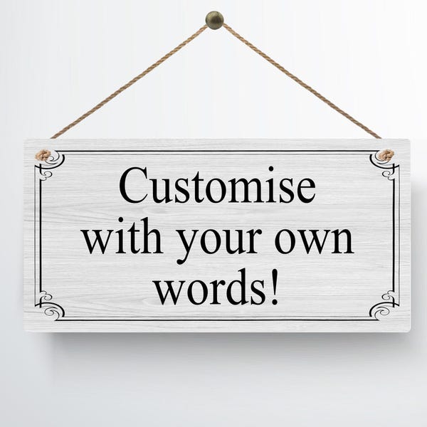 Funny Hanging Metal Signs - Etsy