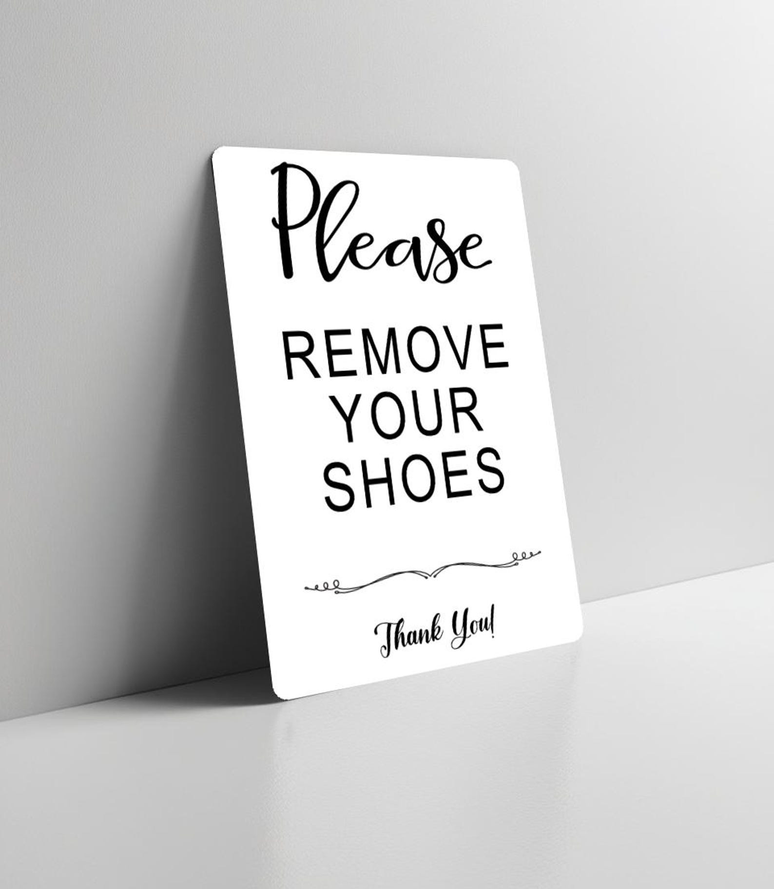 Please Remove Your Shoes Metal Sign Wall Plaque Family Welcome - Etsy