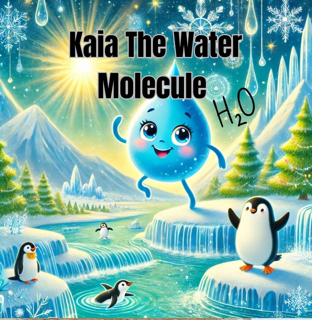 Kaia the Water Molecule H20 -the Fascinating Stages of the Water Cycle ...