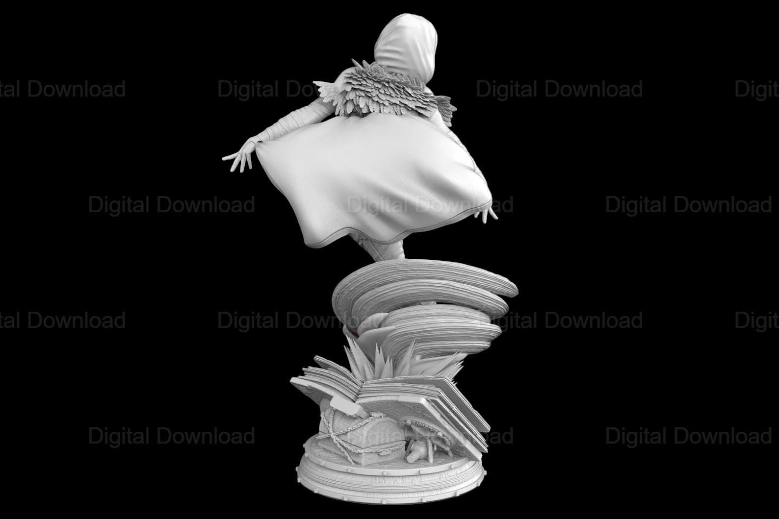 Raven STL, Raven 3D Model Print File - Etsy