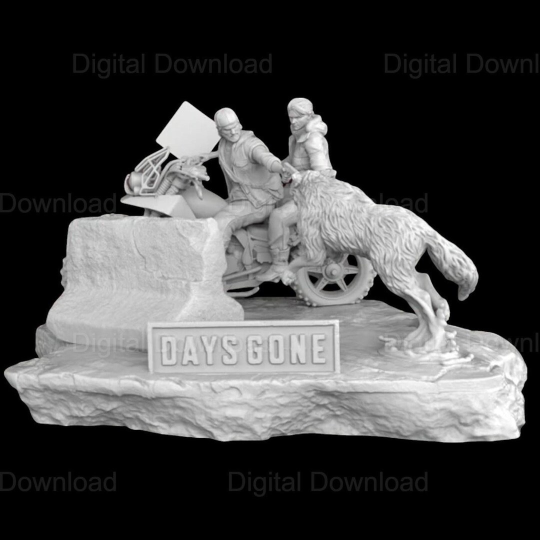 Days Gone STL, Days Gone 3D Model Print File - Etsy Australia