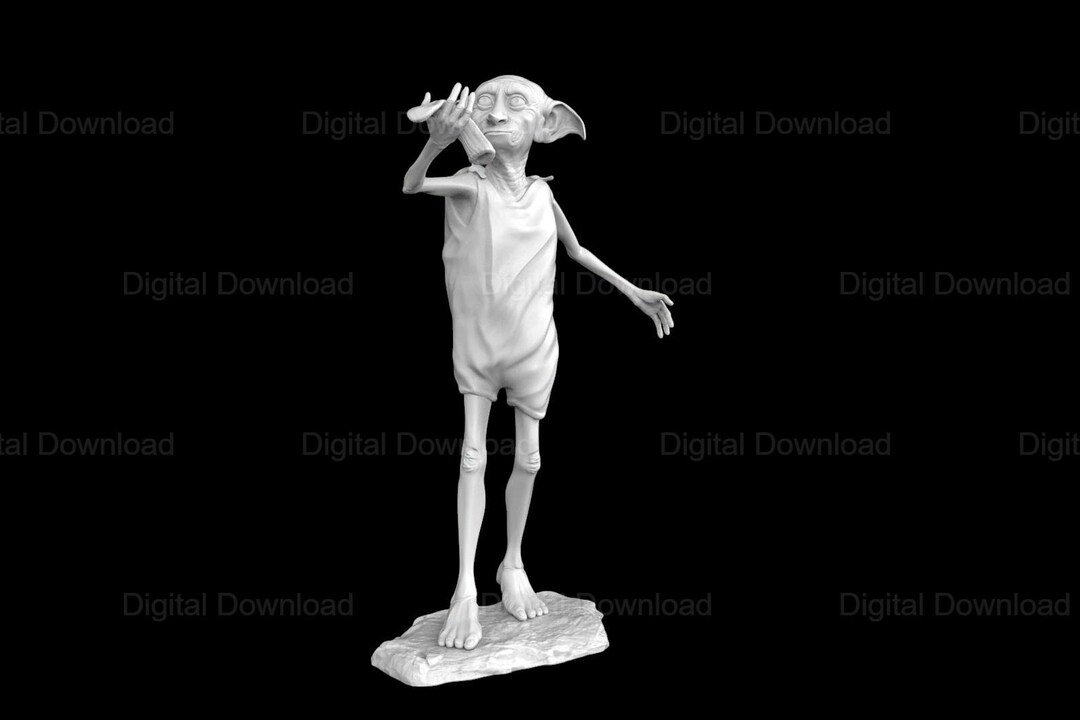 Dobby STL, Dobby 3D Model Print File - Etsy
