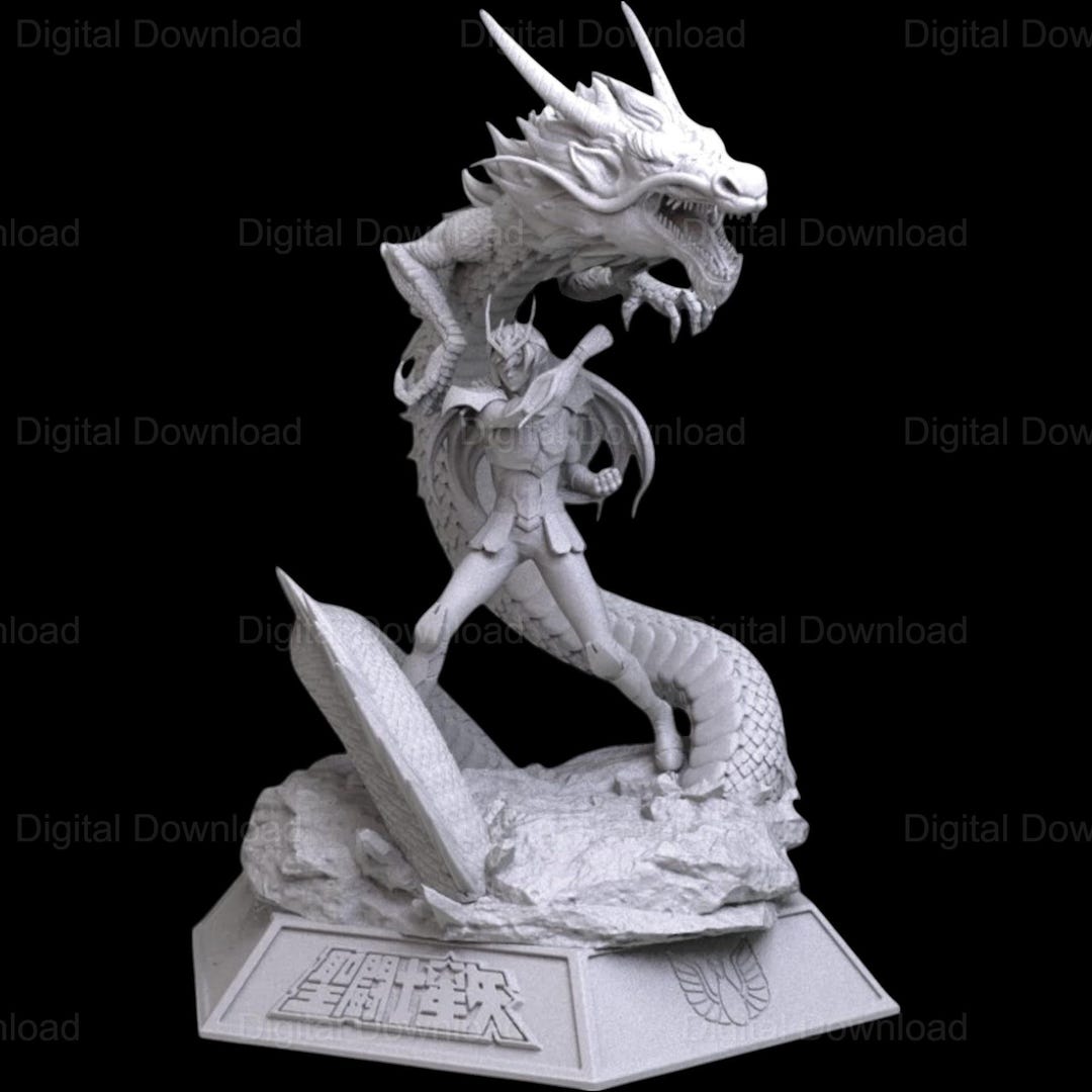 Saint Seiya STL, Saint Seiya 3D Model Print File - Etsy México