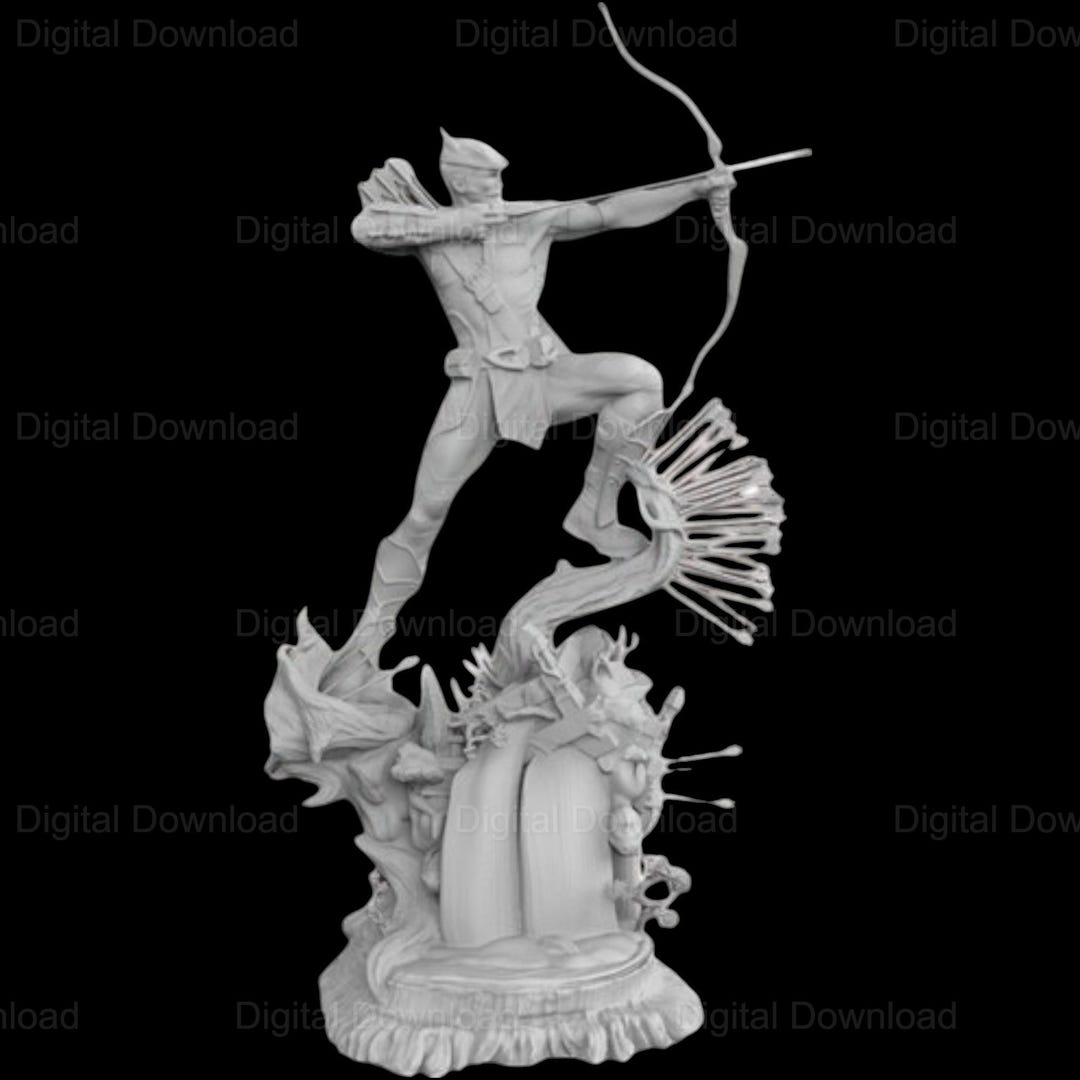 Green Arrow STL, Green Arrow 3D Model Print File - Etsy