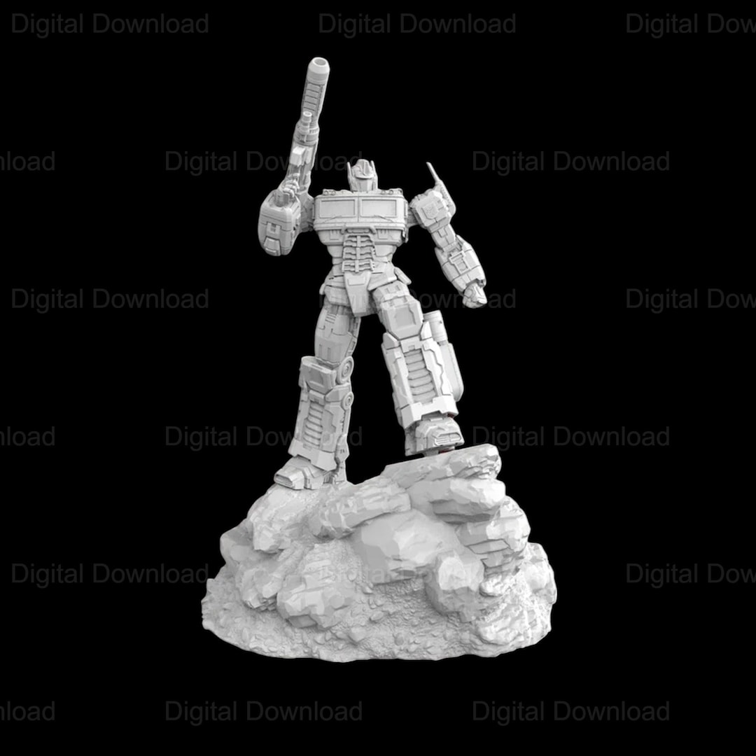 Transformers Optimus Prime STL, Optimus Prime 3D Model Print File - Etsy UK
