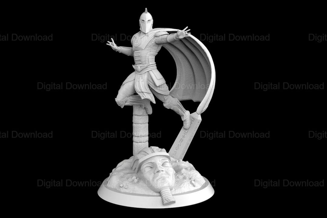Doctor Fate STL, Doctor Fate 3D Model Print File - Etsy