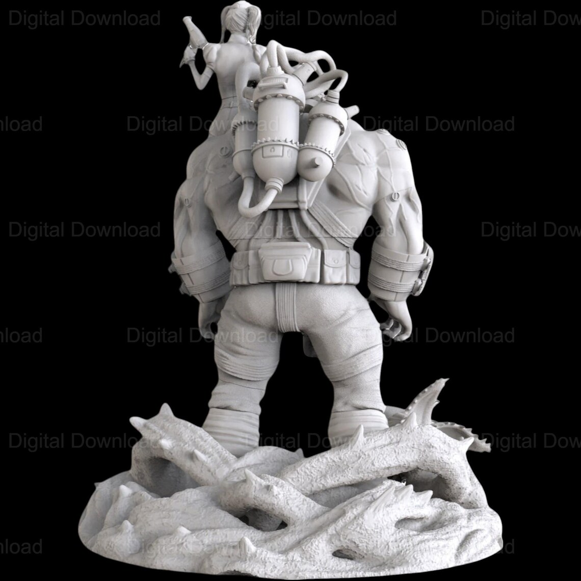 Bane STL, Bane 3D Model Print File - Etsy