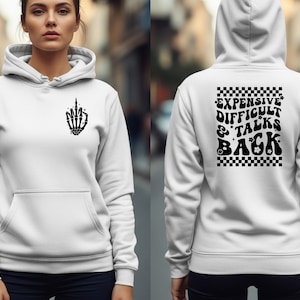 Sarcastic SVG Bundle Front and Back | Funny Hoodie Shirt Designs ...