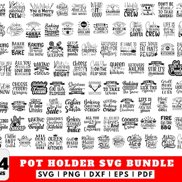 Pot Holder Svg - Etsy