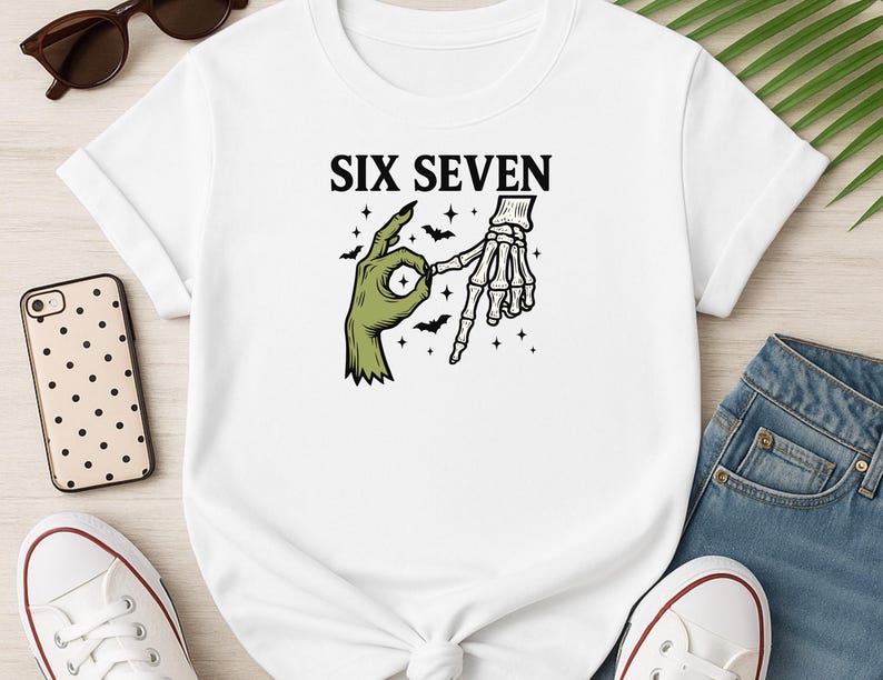 Six Seven 6 7 Meme SVG Bundle, Funny Hands SVG PNG, Skeleton Meme Svg ...